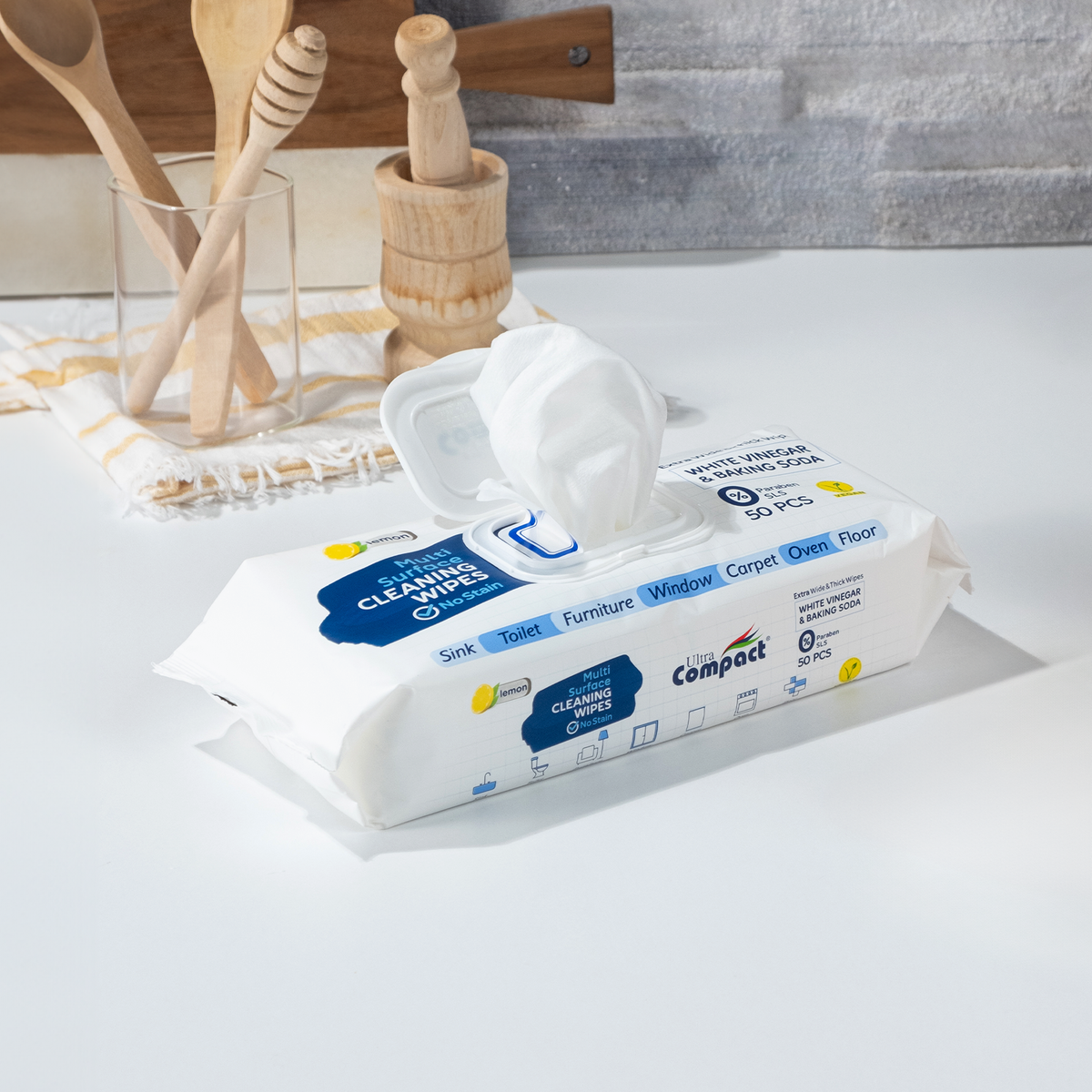 Multipurpose Wet Wipes – Ultra Compact